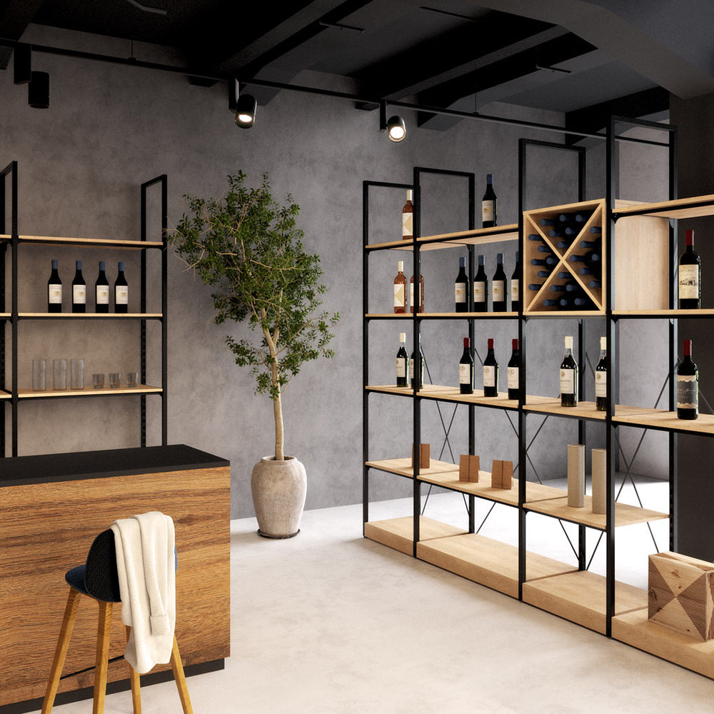 Ladenbausysteme | Modulare Regalsysteme | Mandai Design