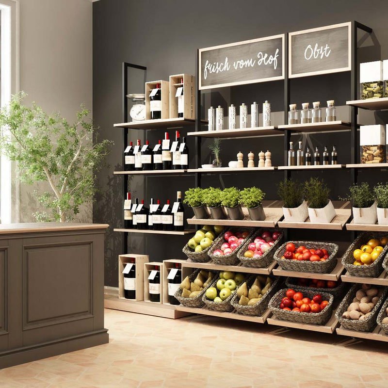 Ladenbausysteme | Modulare Regalsysteme | Mandai Design